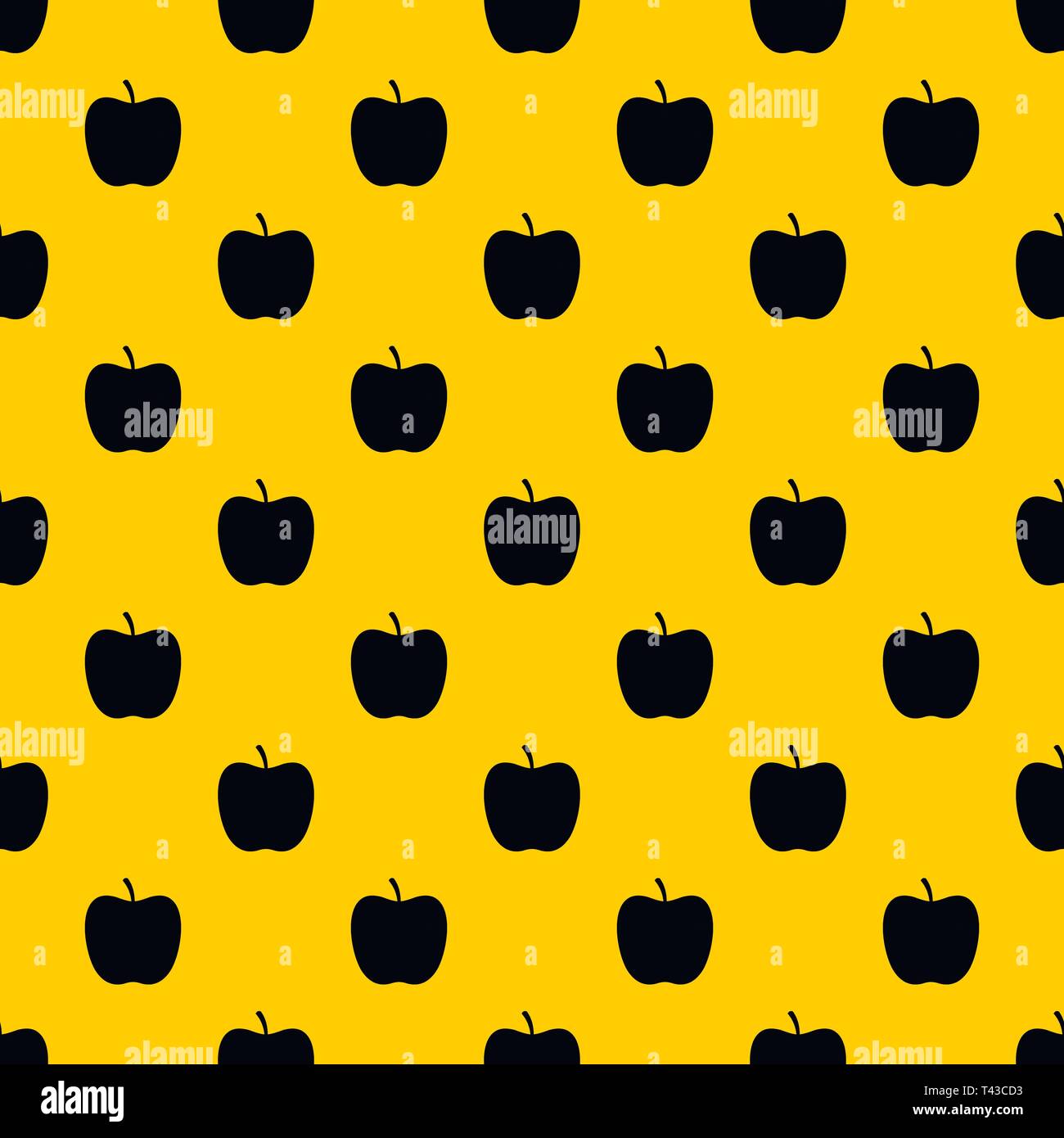 Glossy apple pattern vector Stock Vector Image & Art - Alamy