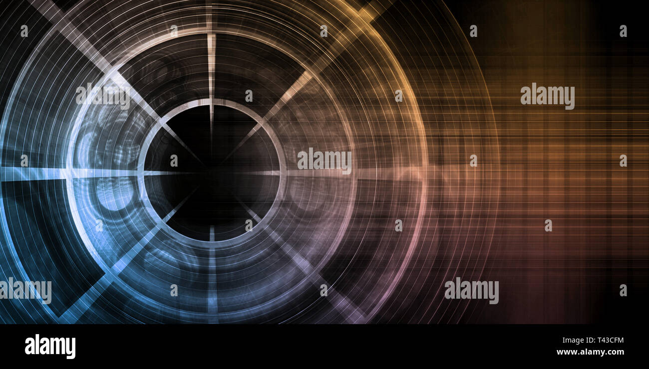 Technology Tracking System for Surveillance and Monitoring Stock Photo ...