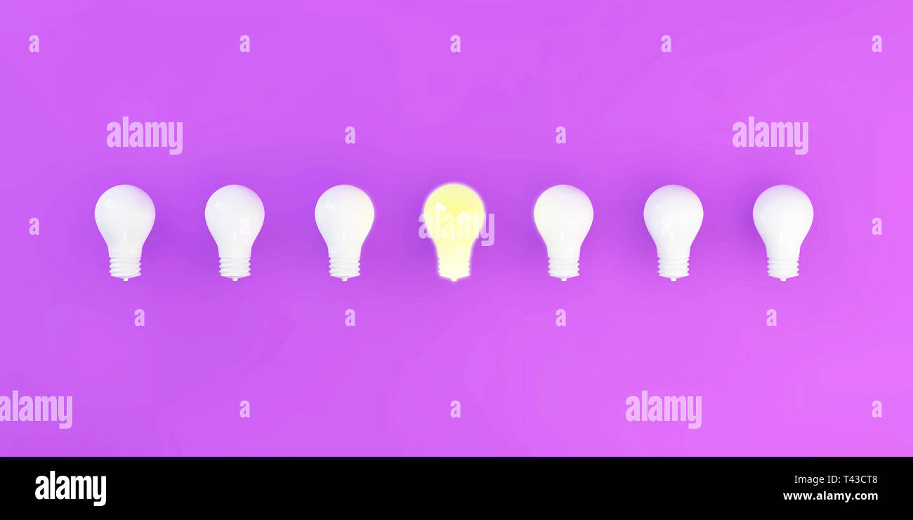 Management Strategy for Creative Process and Light Bulb Stock Photo - Alamy