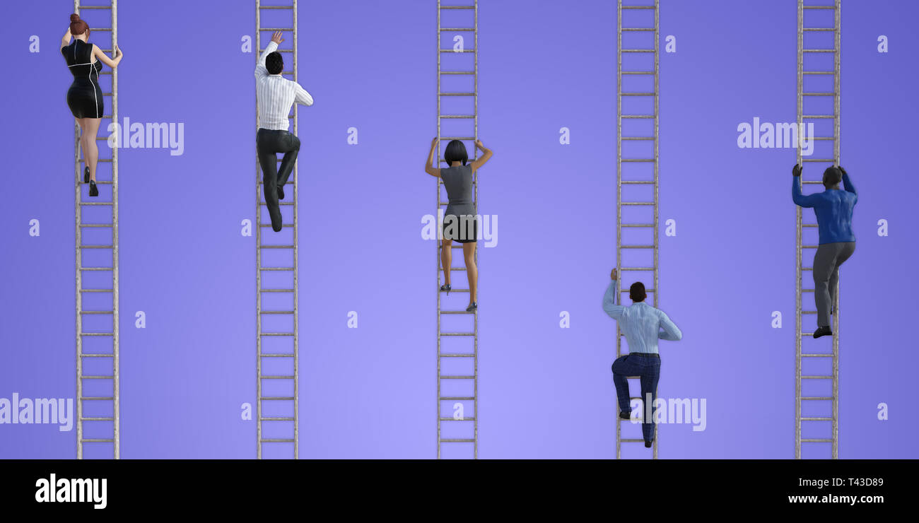 Corporate ladder hi-res stock photography and images - Alamy