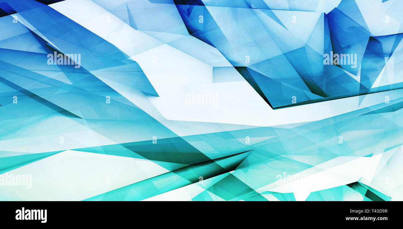 Blue Futuristic Abstract Background as a Concept Stock Photo - Alamy