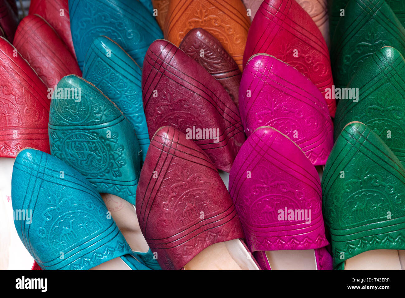 Handmade Arab Shoes Stock Photos & Handmade Arab Shoes Stock Images - Alamy