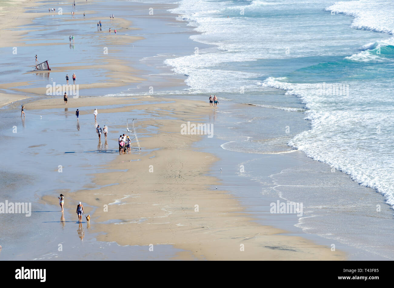 Miami Beach, Surfers Paradise, Gold Coast, Queensland, Australia Stock ...