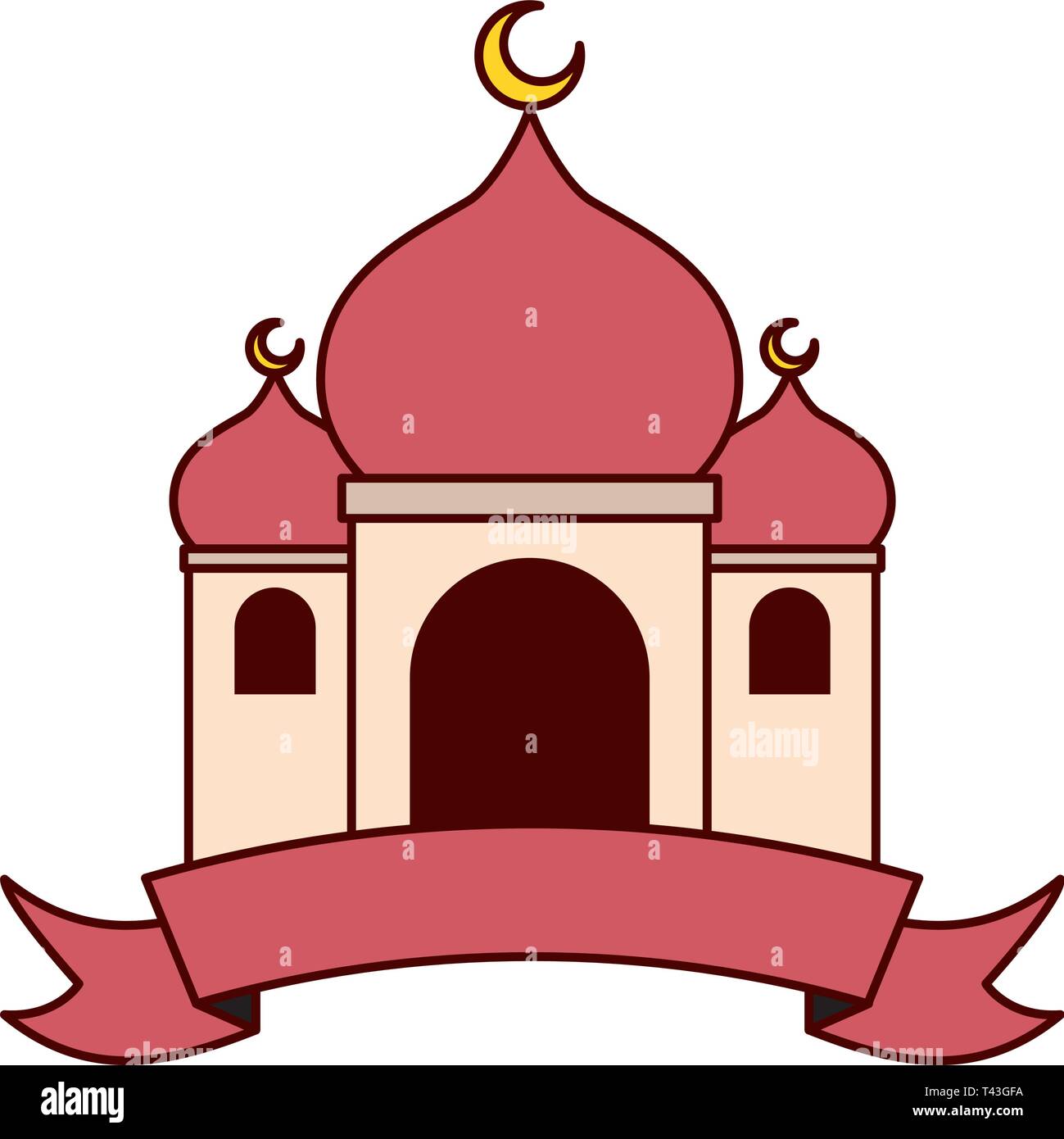 taj mahal ancient palace Stock Vector Image & Art - Alamy