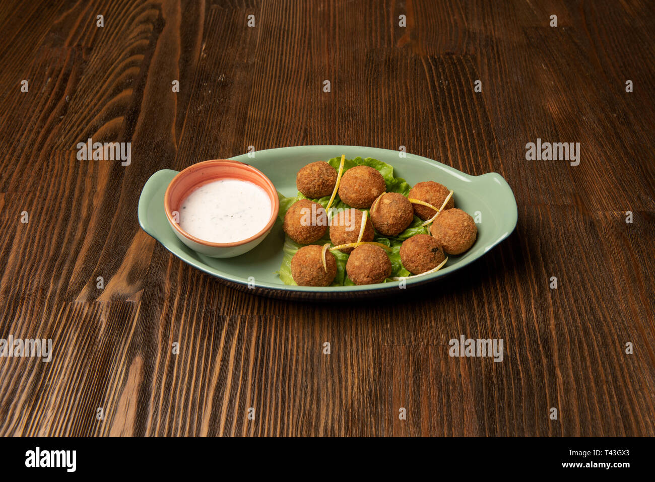 Baked falafel recipe hi-res stock photography and images - Alamy