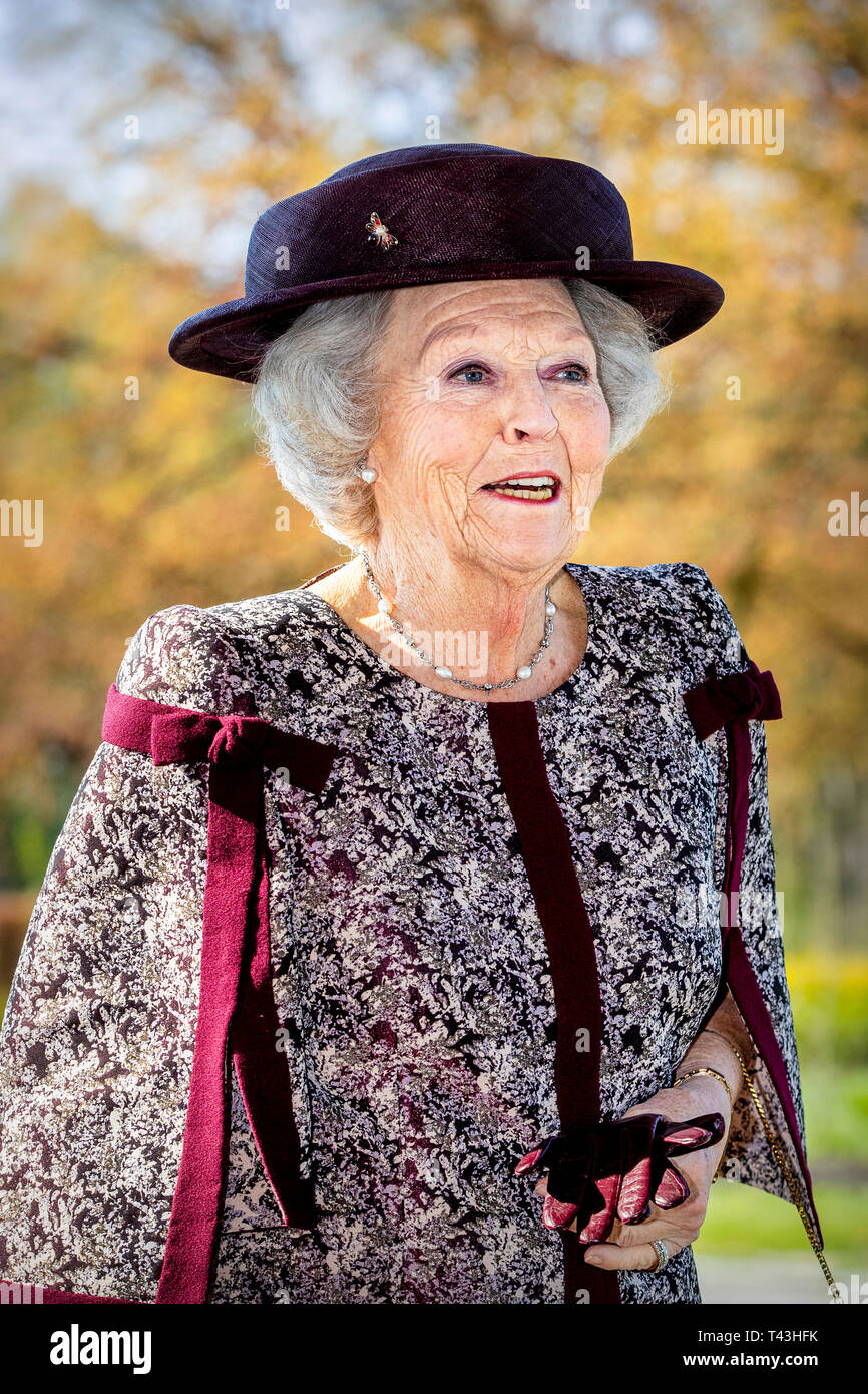 13-4-2019 BERIJK Princess Beatrix visits an exhibition about the late ...