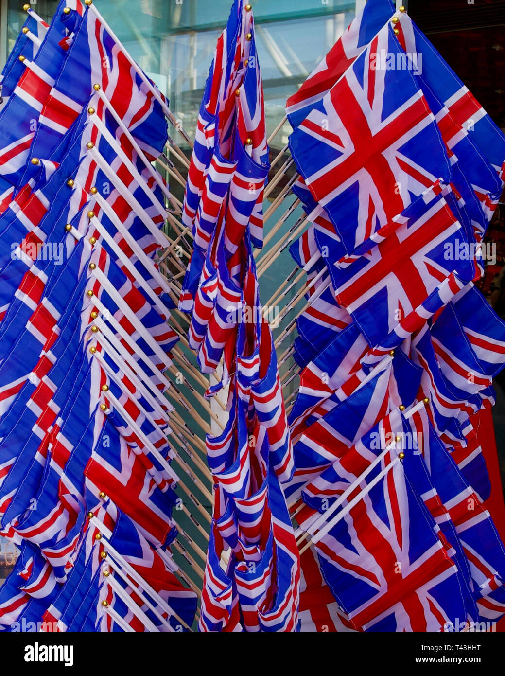 Flags, London, England Stock Photo - Alamy