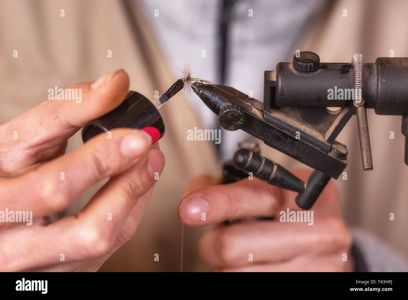 Trout catch insect hi-res stock photography and images - Alamy
