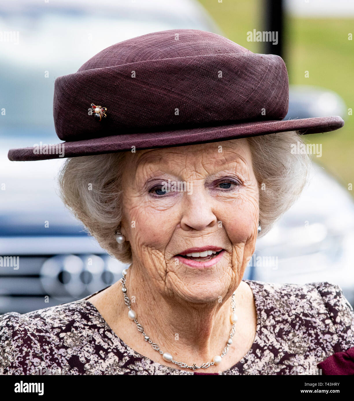 13-4-2019 BERIJK Princess Beatrix visits an exhibition about the late ...