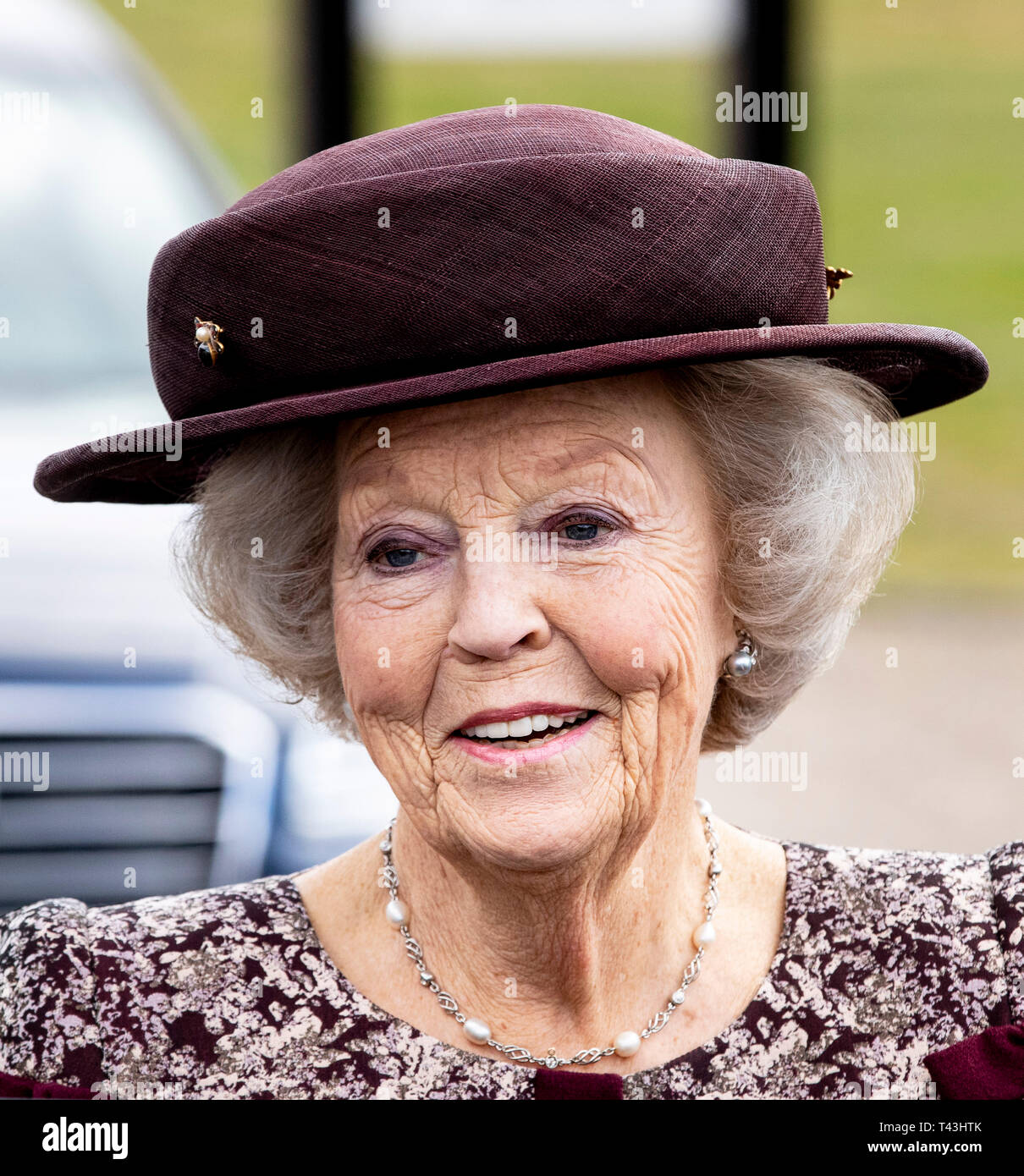 13-4-2019 BERIJK Princess Beatrix visits an exhibition about the late ...