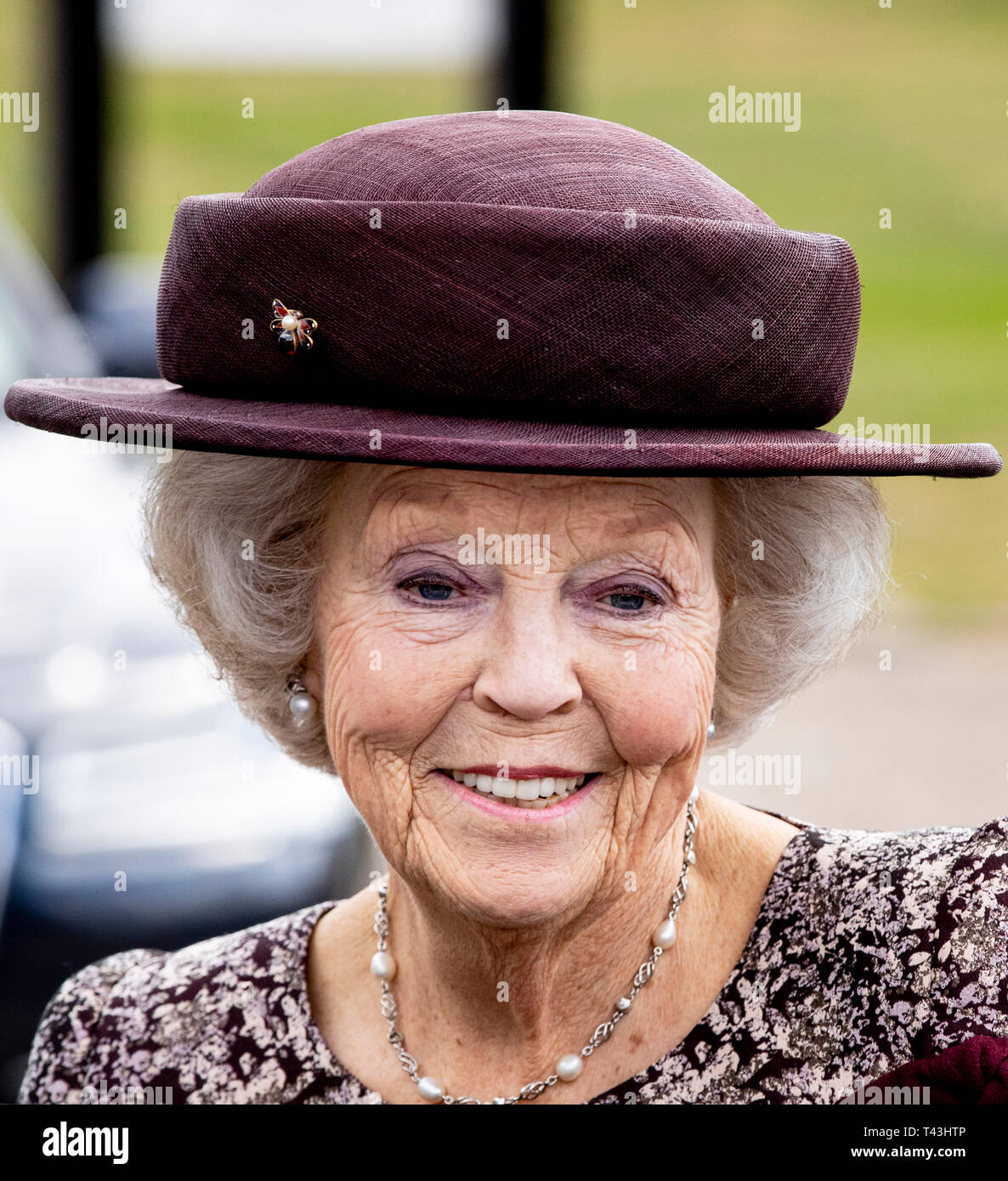 13-4-2019 BERIJK Princess Beatrix visits an exhibition about the late ...