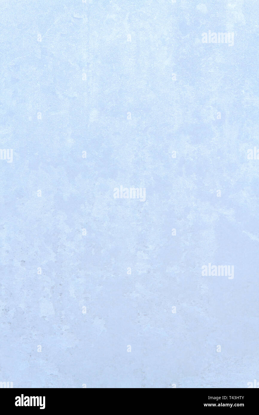 Frosty patterns on a frozen ice box in the early morning Stock Photo ...