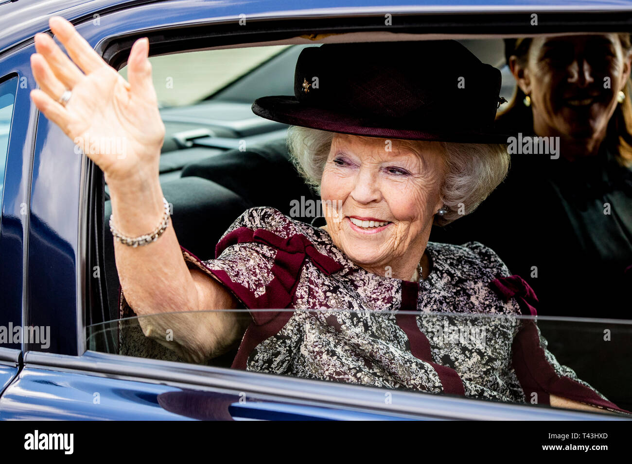 13-4-2019 BERIJK Princess Beatrix visits an exhibition about the late ...