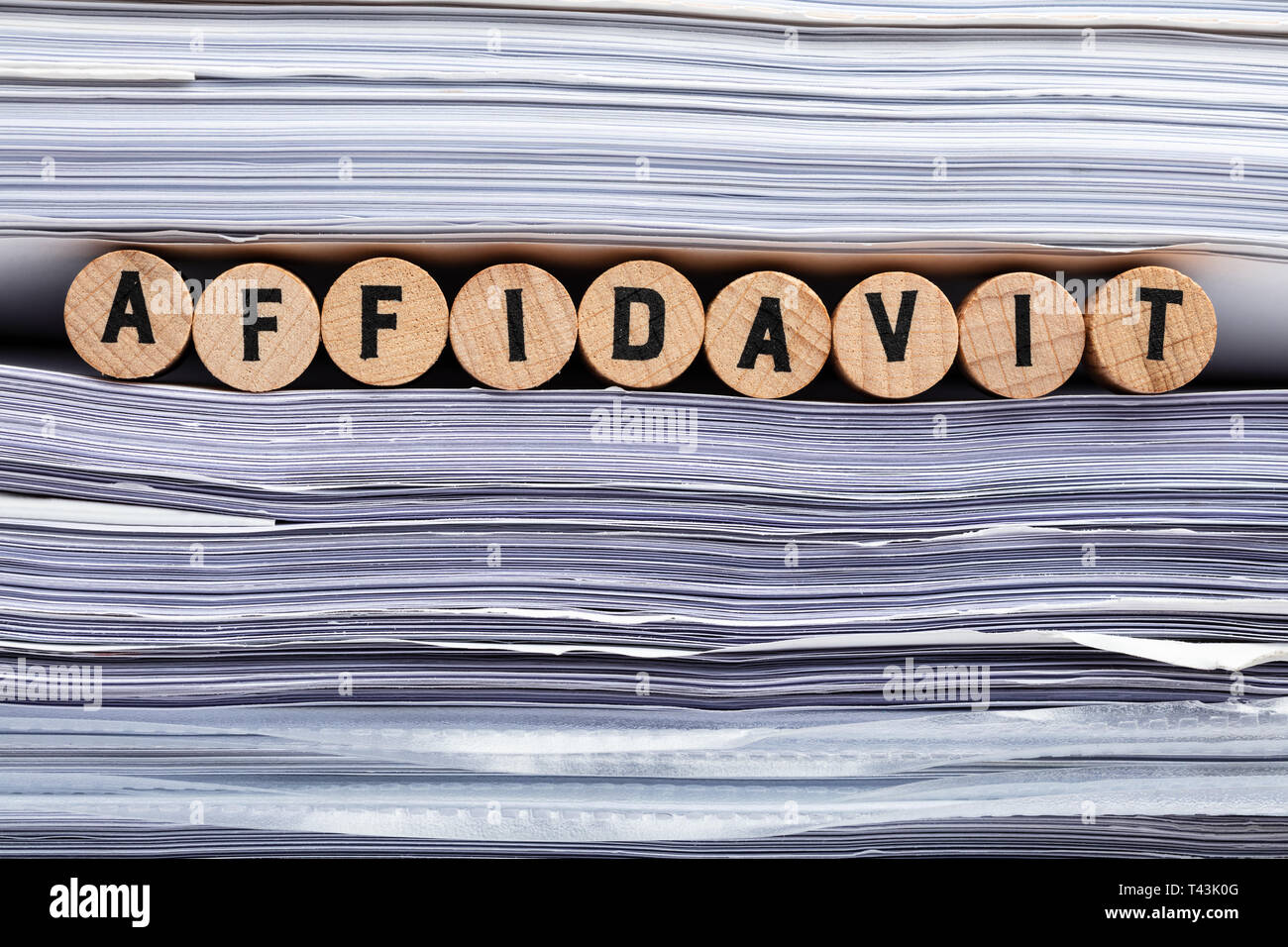 Affidavit hi-res stock photography and images - Alamy