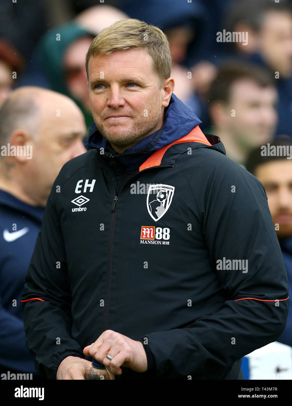 Bournemouth manager Eddie Howe before the Premier League match at the ...