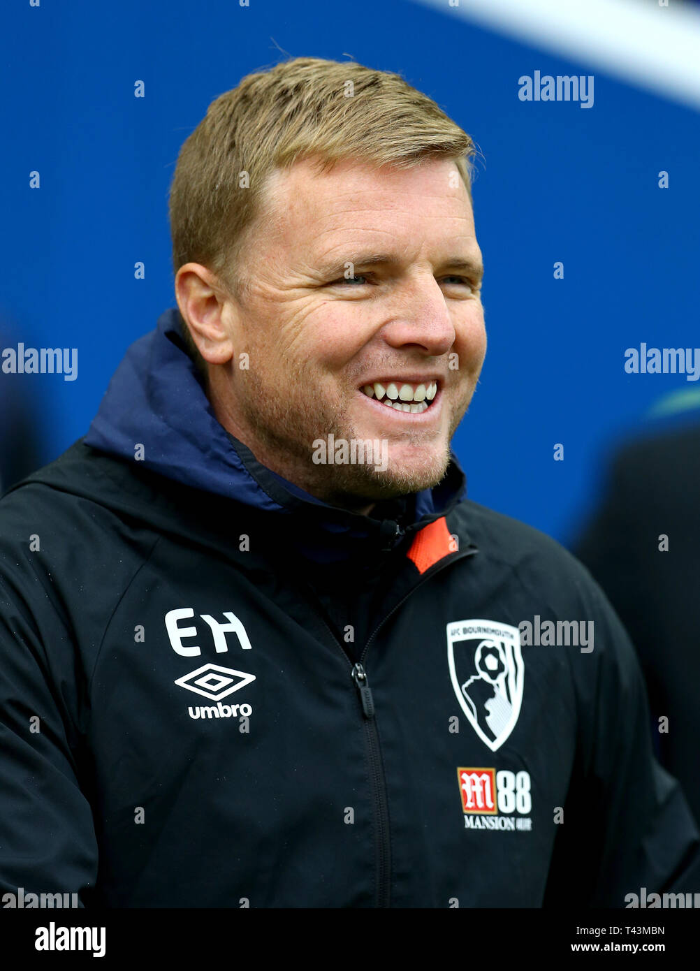 Bournemouth manager Eddie Howe before the Premier League match at the ...