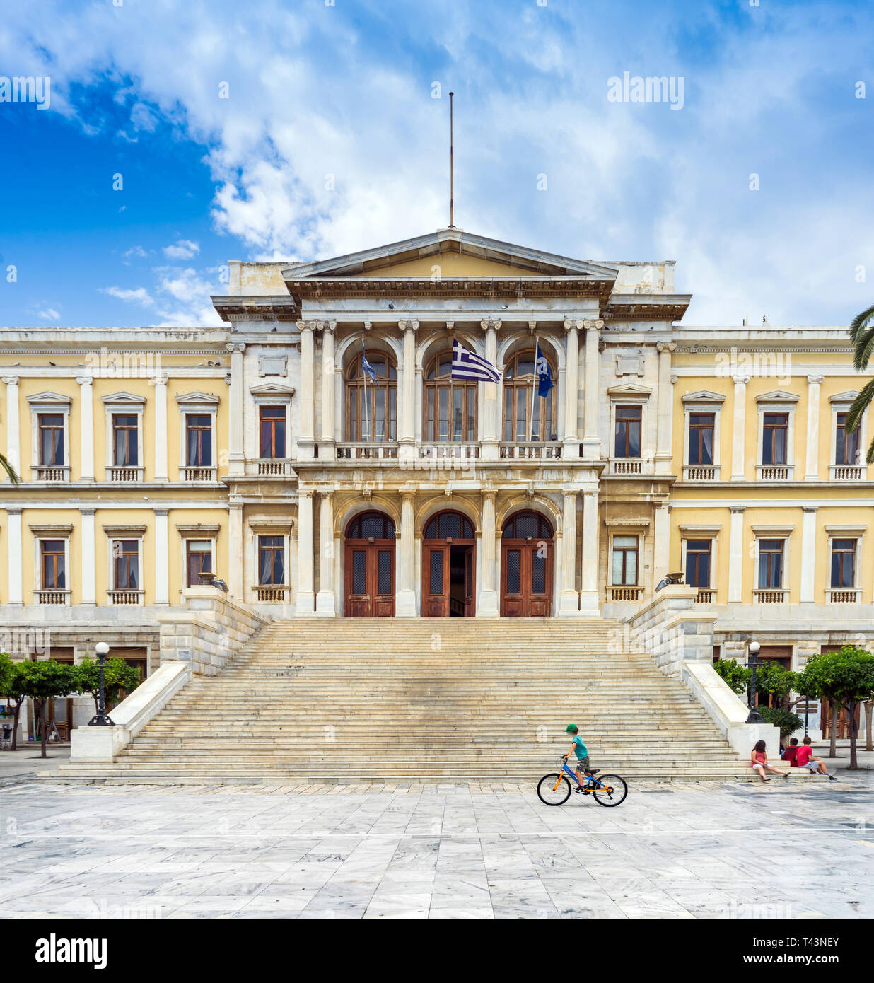 Neoclassical Architecture In Greece High Resolution Stock Photography ...