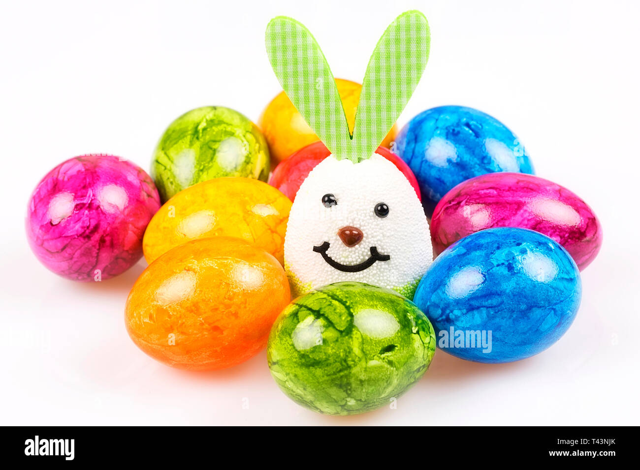 Easter bunny red egg hi-res stock photography and images - Alamy