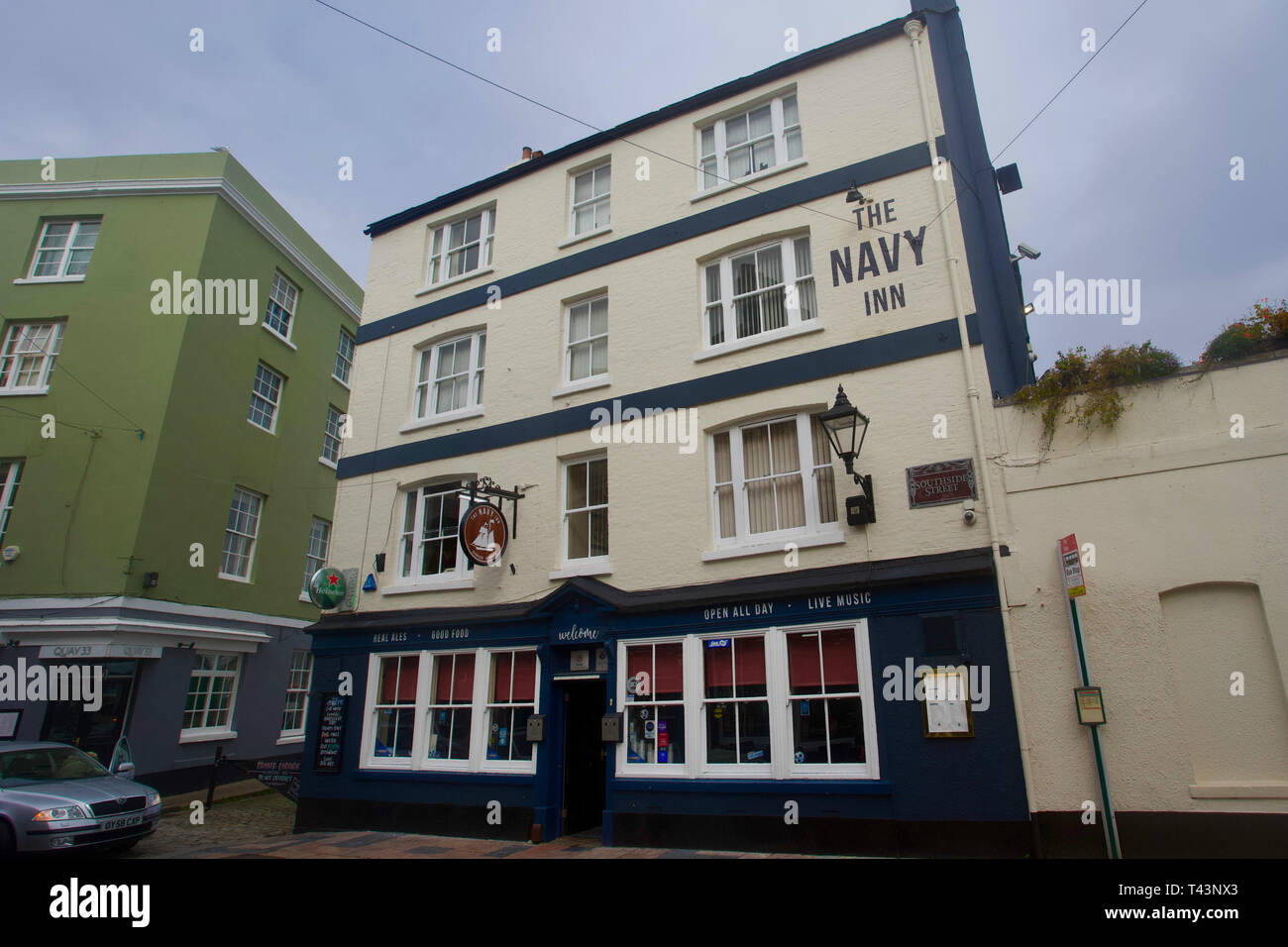 The Navy Inn, Barbican, Plymouth, Devon, England Stock Photo - Alamy