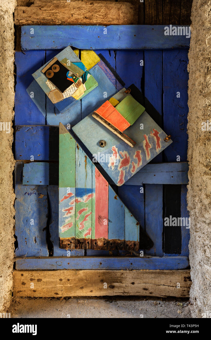Painted doors of valloria hi-res stock photography and images - Alamy