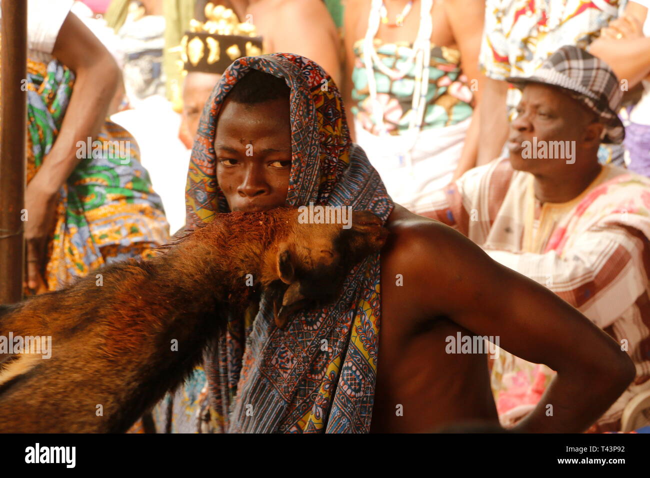 Voodoo ceremony trance hi-res stock photography and images - Alamy