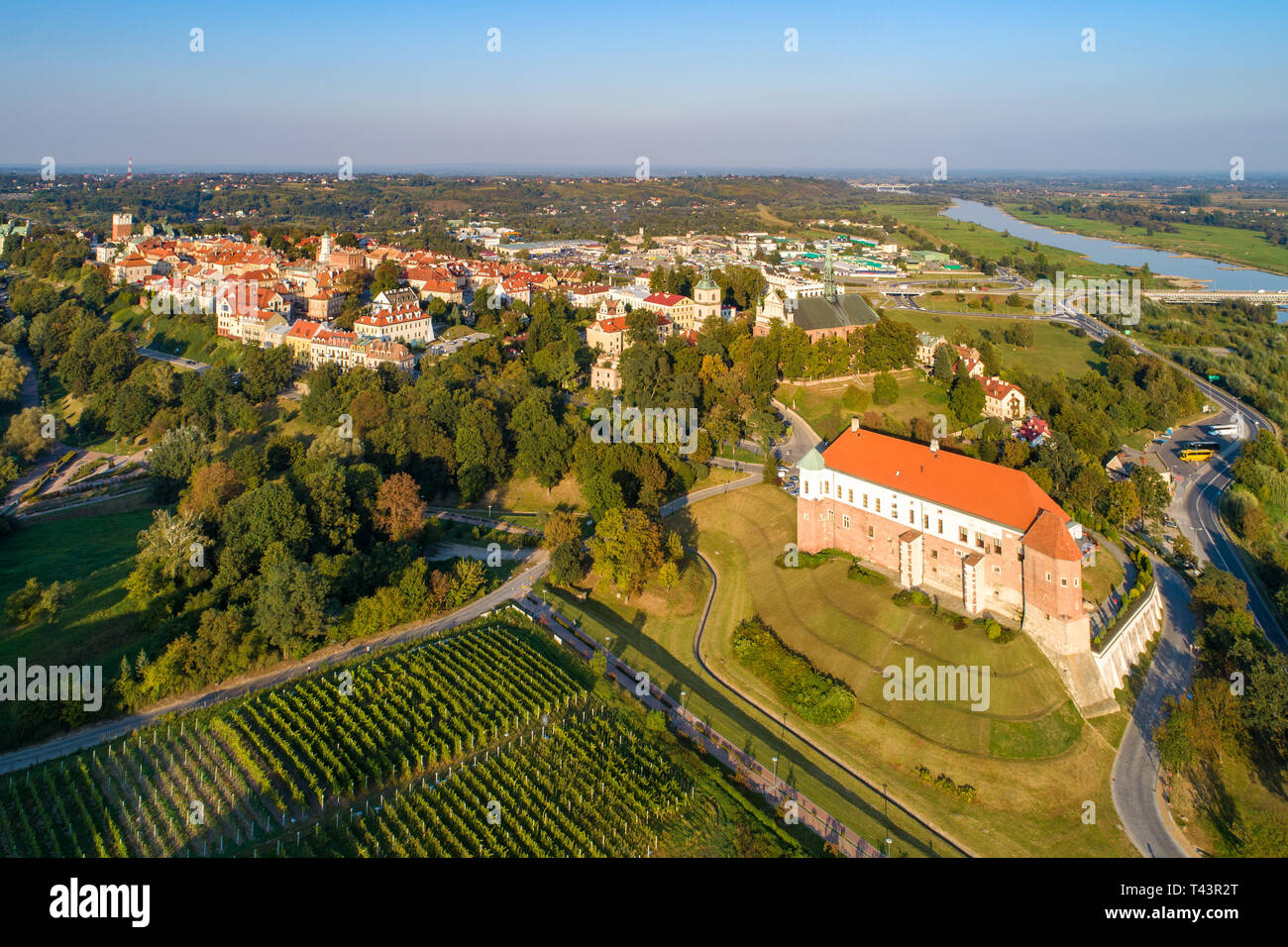 Panorama medieval castle landscape river hi-res stock photography and ...