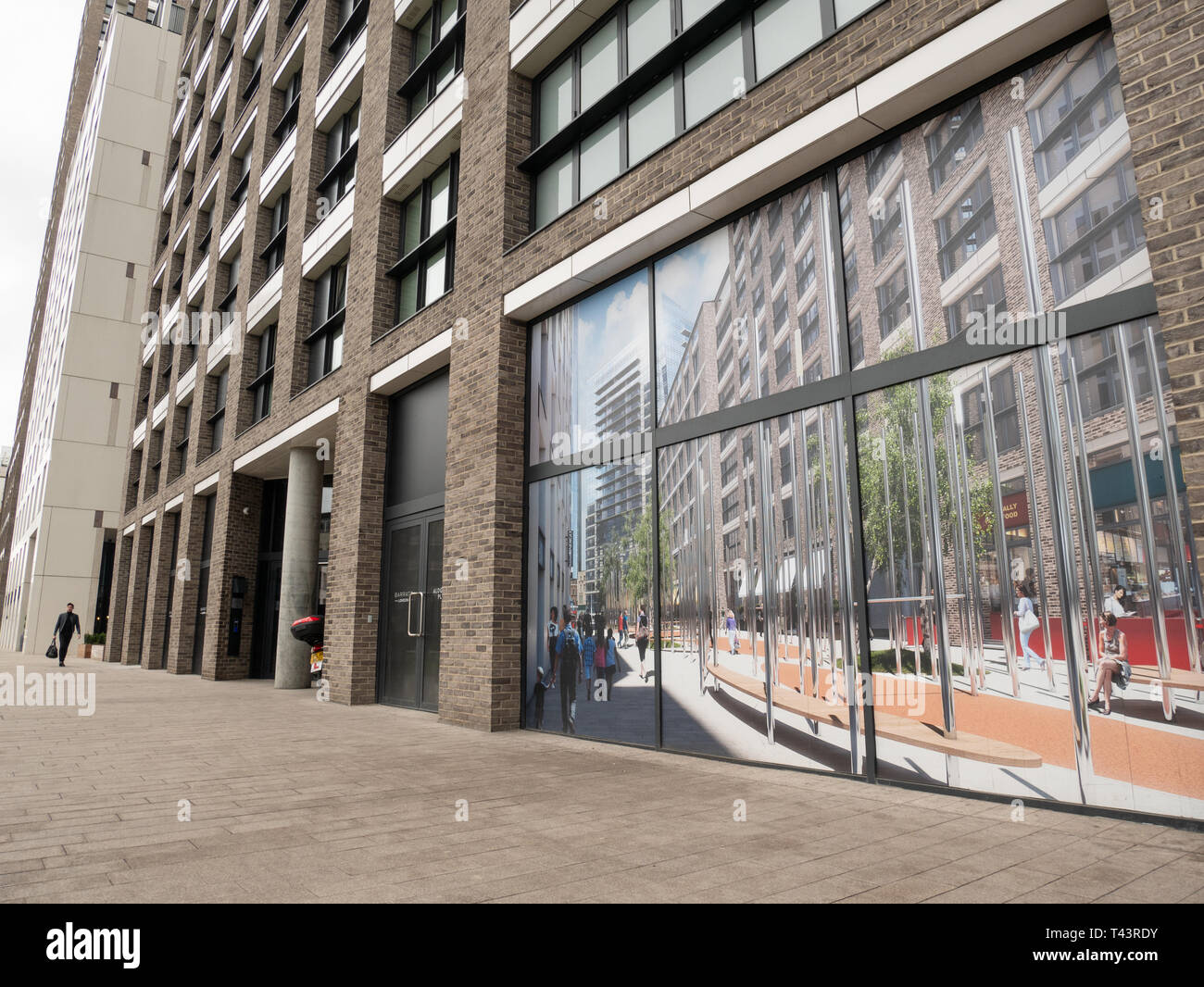 CGI display showing how new development will look when completed ...