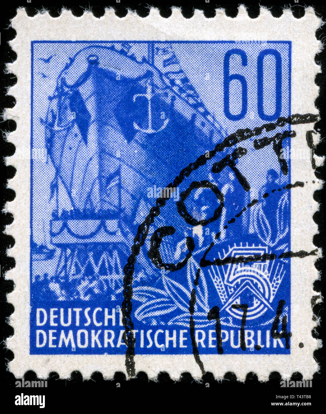 German Berlin Postage Stamp 1957 High Resolution Stock Photography and ...