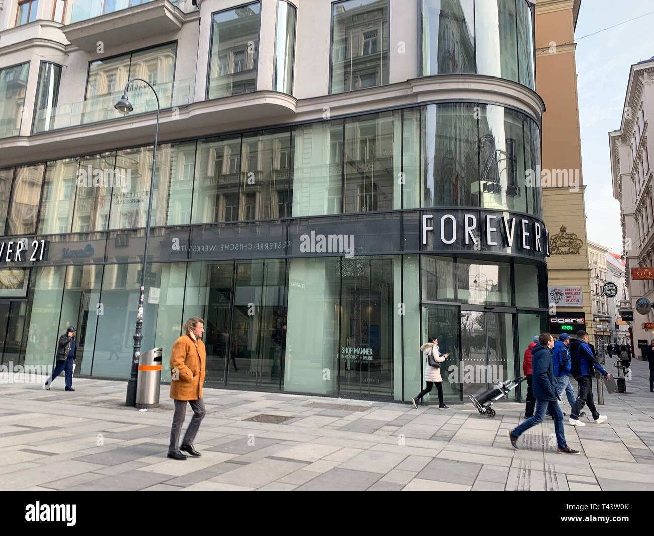 flagship store in vienna, austria Stock Photo - Alamy