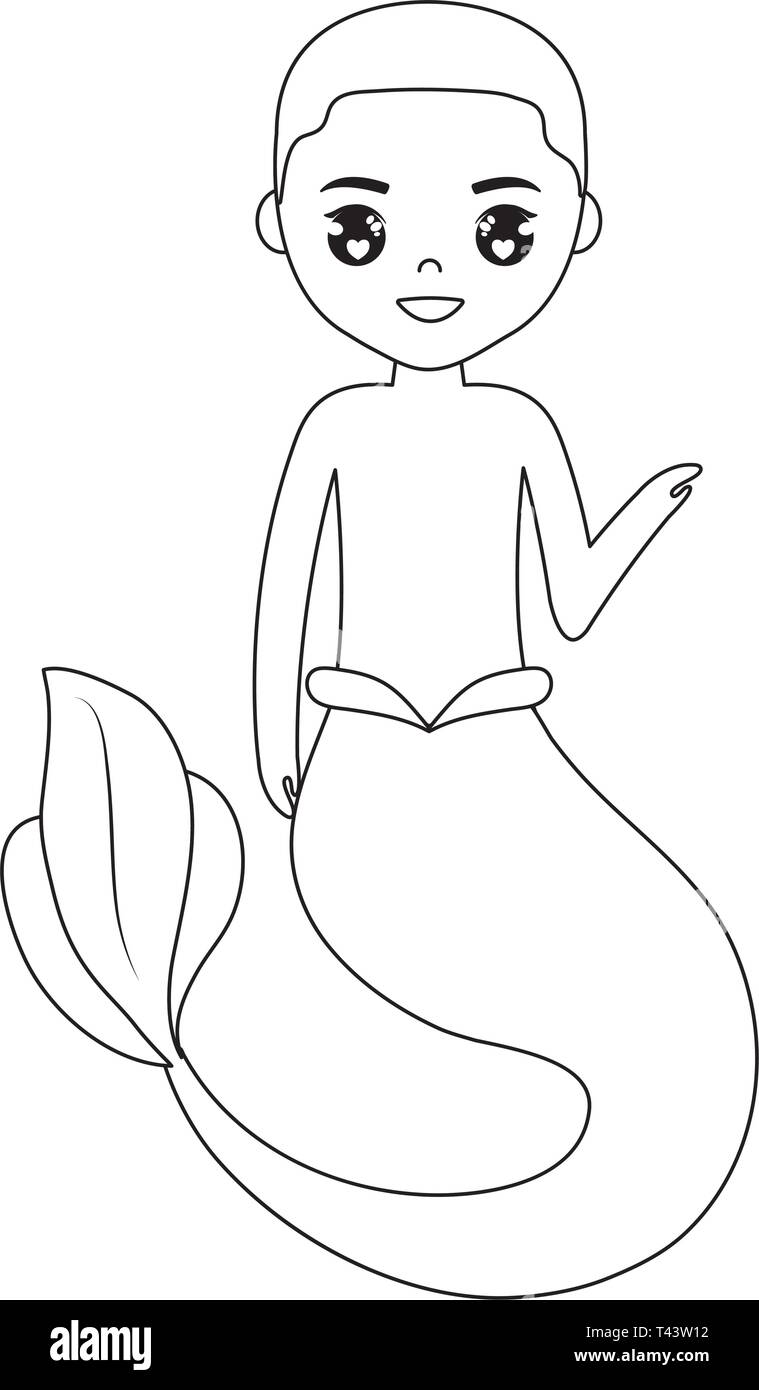 Mystery mermaid Black and White Stock Photos & Images - Alamy