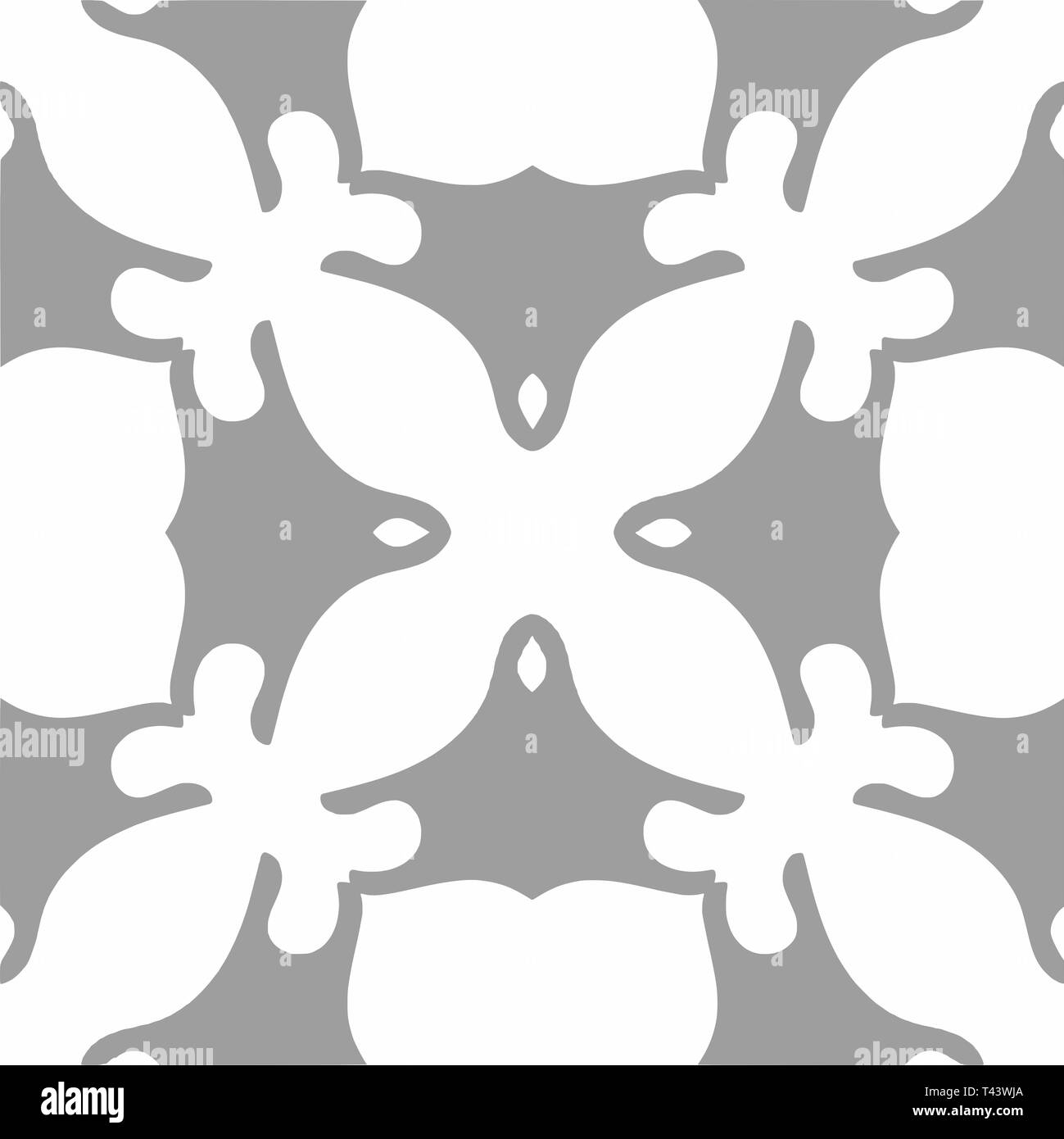 Pattern tile, ornate geometric pattern and two-tone abstract background ...