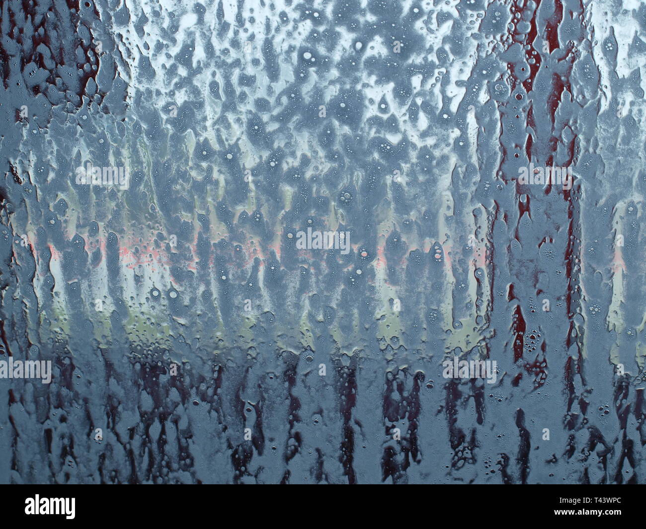 Textures:Soap Suds on Glass - OL8041310 Stock Photo - Alamy