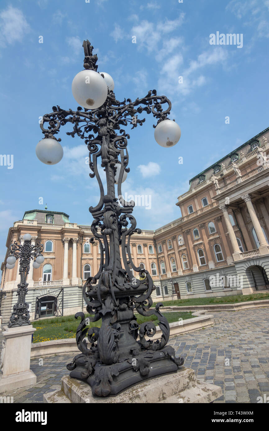 Buda Castle was built on the southern tip of Castle Hill in 1265AD ...