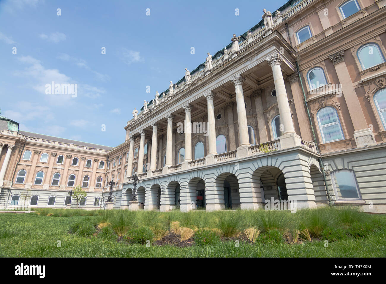 Buda Castle was built on the southern tip of Castle Hill in 1265AD ...