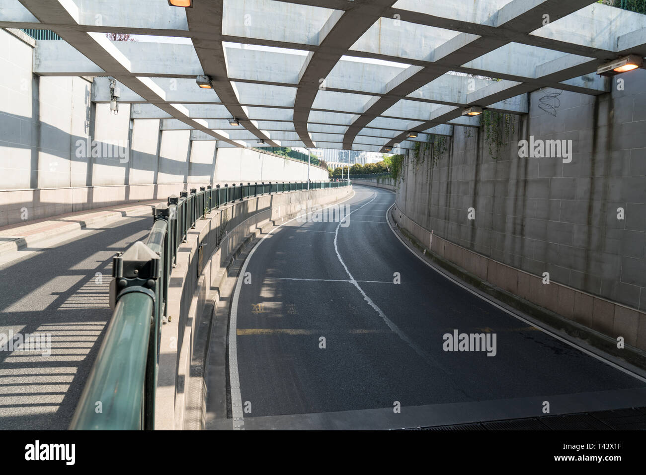 The passageway in the city, Perspective background, A passage of ...