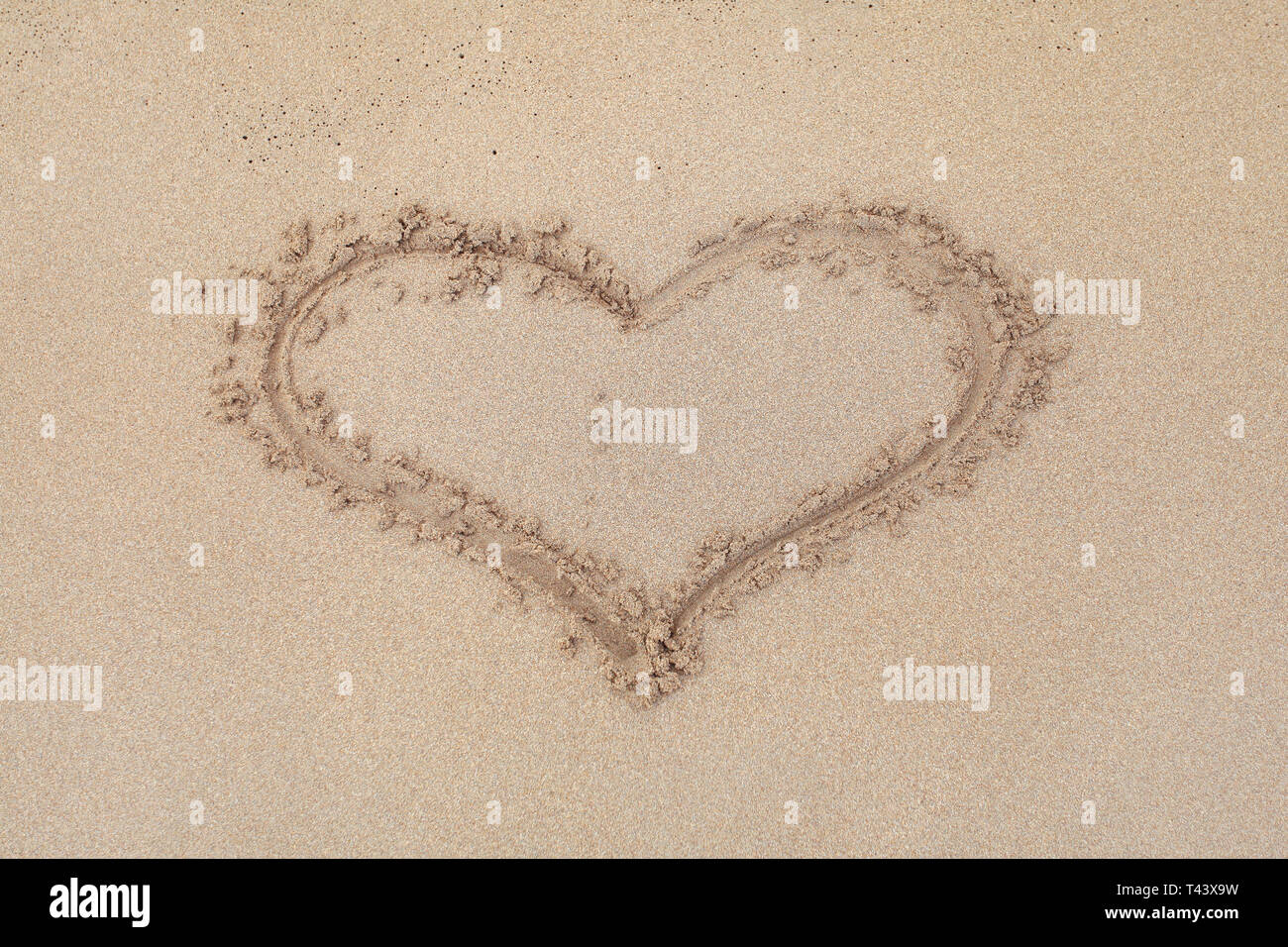 Heat symbol written on a beach wet sand Stock Photo - Alamy