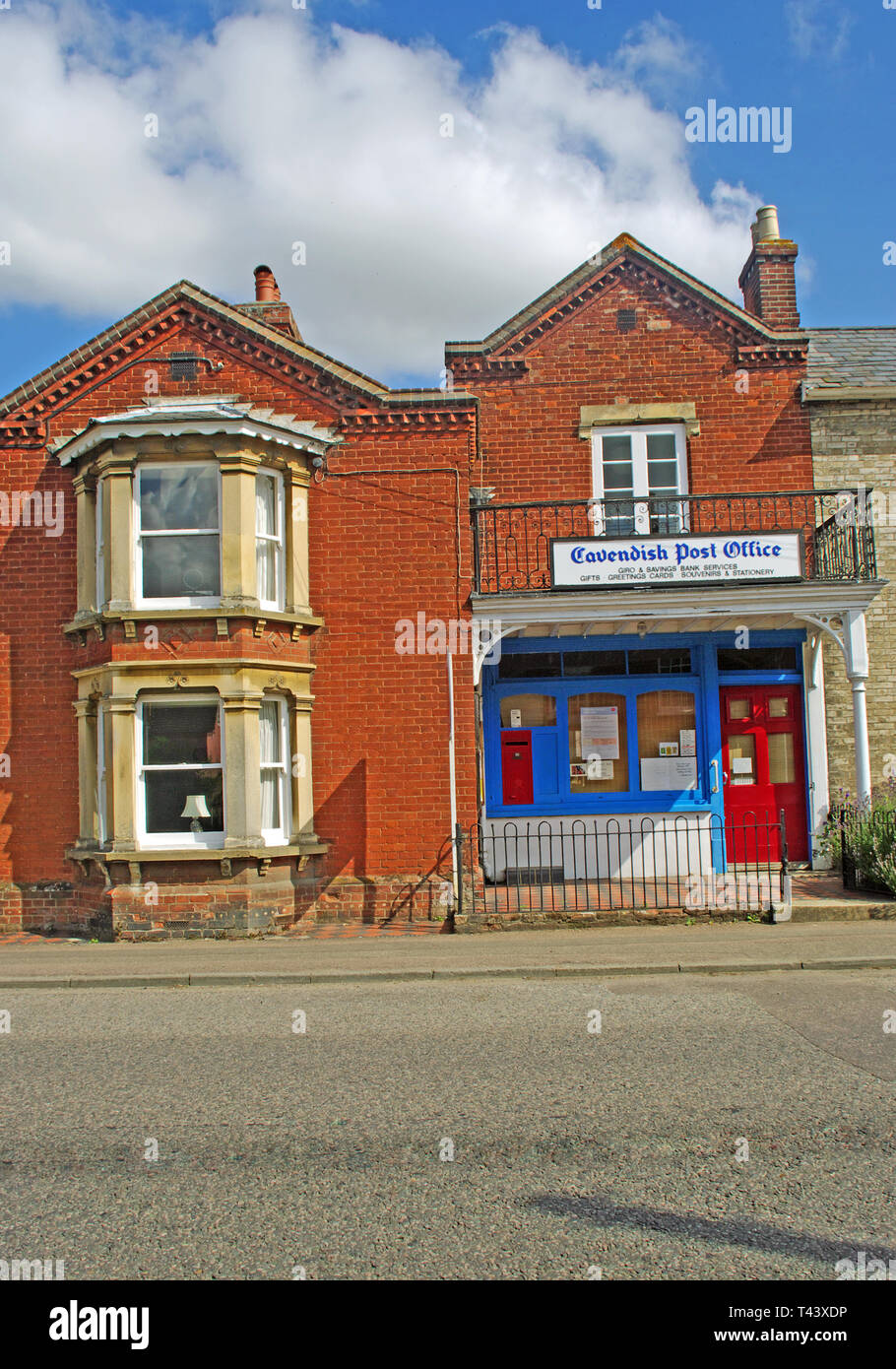 Post Office, Clare, Suffolk Stock Photo - Alamy