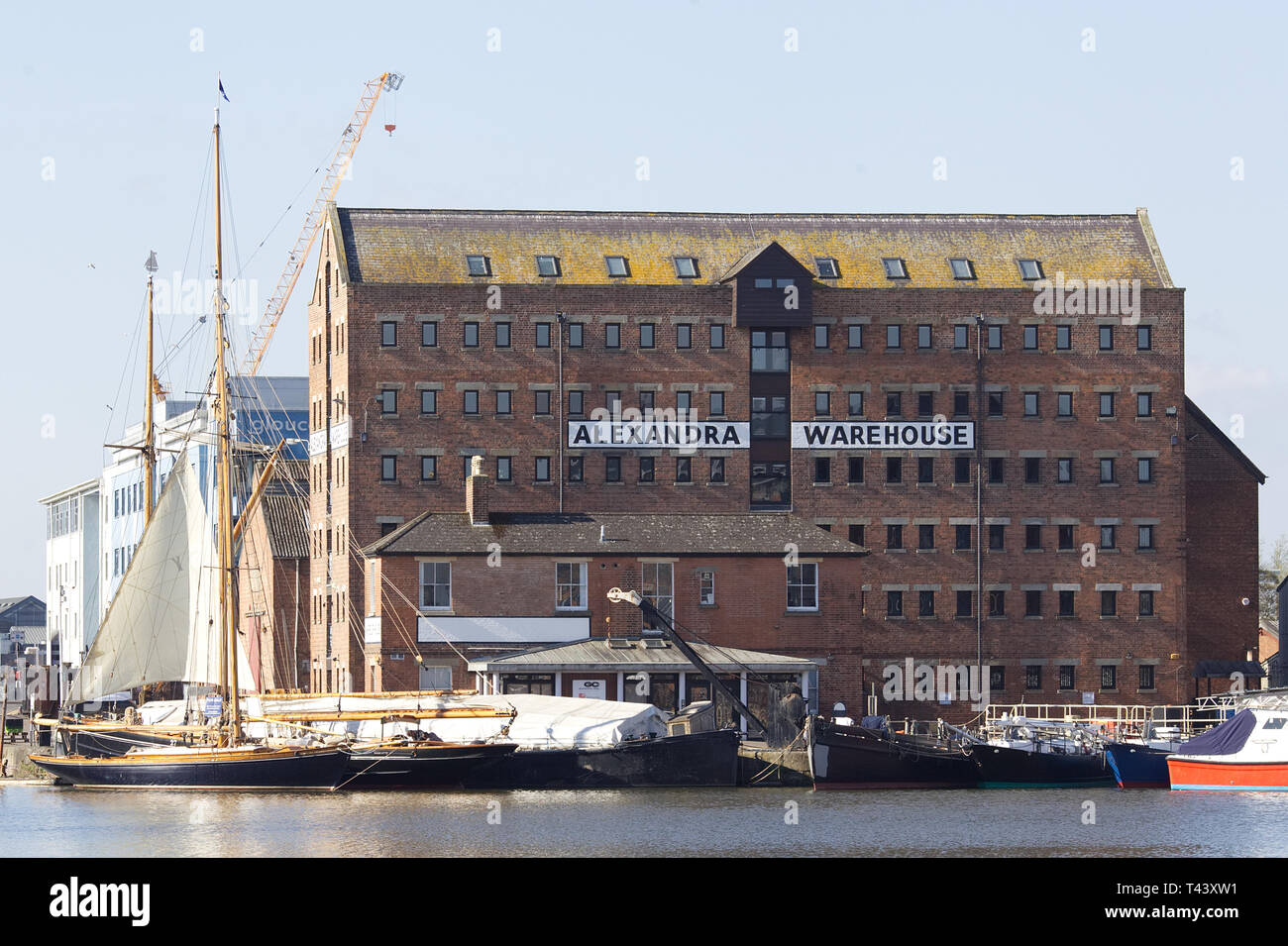 Gloucester Docks & the Sharpness Canal Stock Photo - Alamy