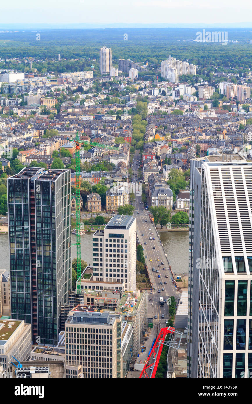 City view from main tower skyscraper hi-res stock photography and ...