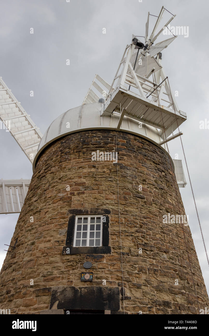 Historic Six Sailed Grade II Stone Tower Working Windmill in Heage ...