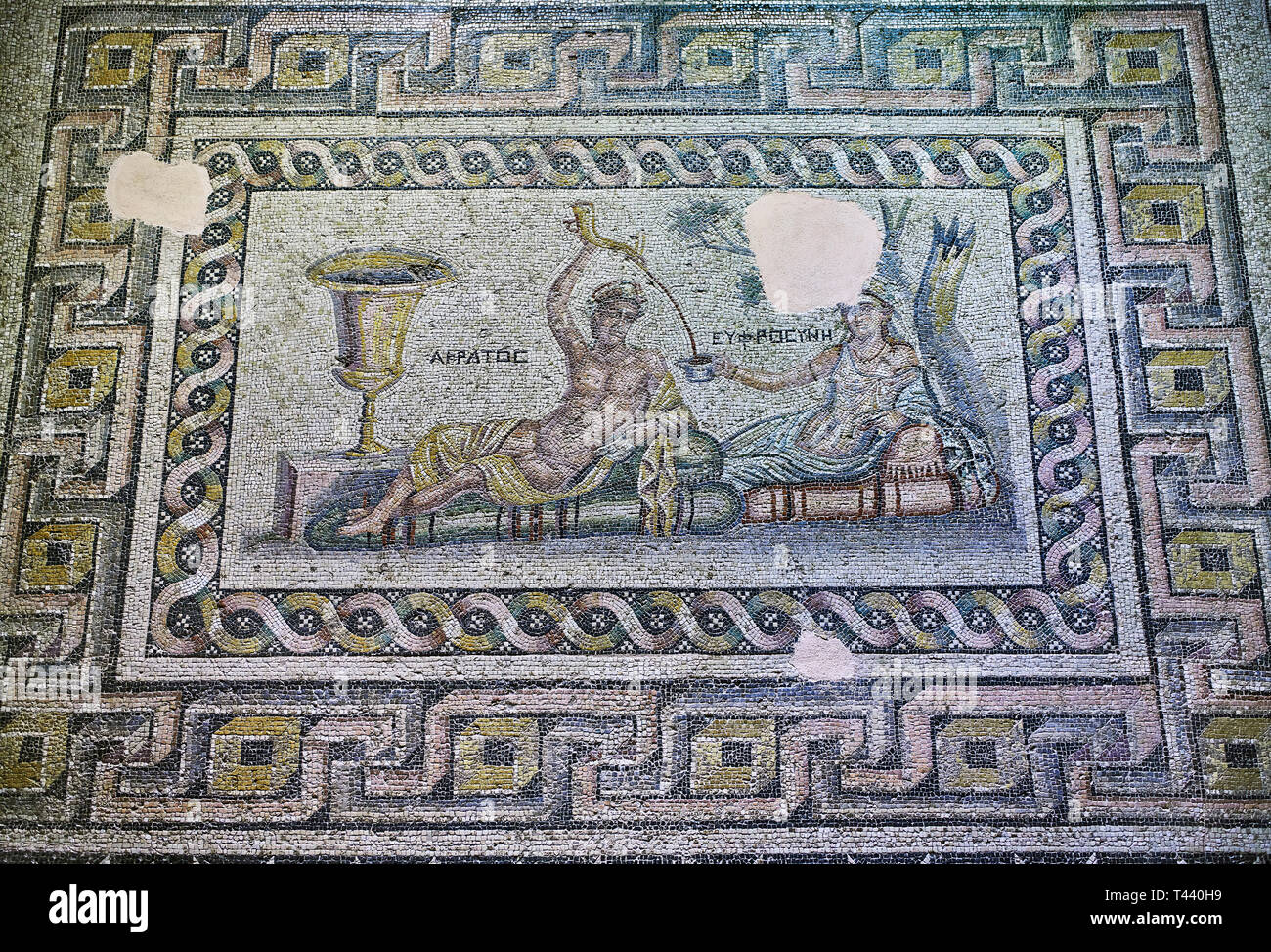Maenad mosaic hi-res stock photography and images - Alamy
