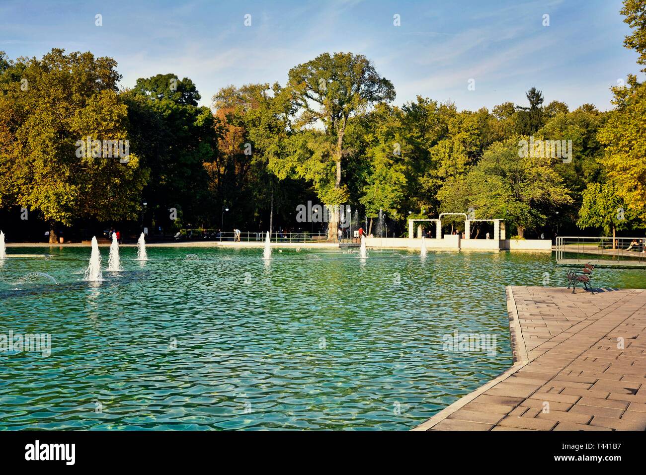 Garden of Tsar Simeon in Plovdiv, Bulgaria Stock Photo - Alamy