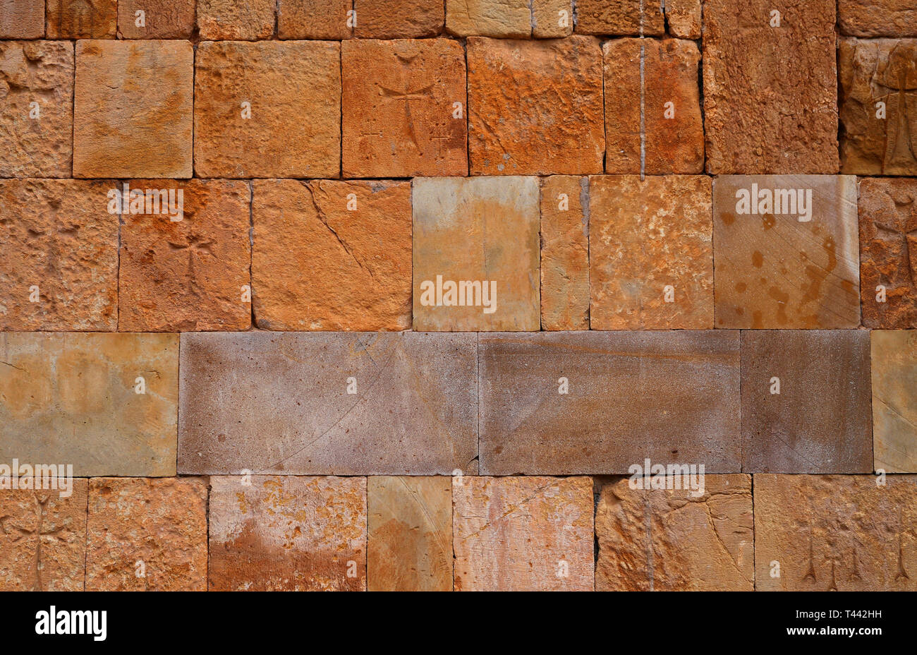 Beautiful texture of the wall of the building photographed close-up ...