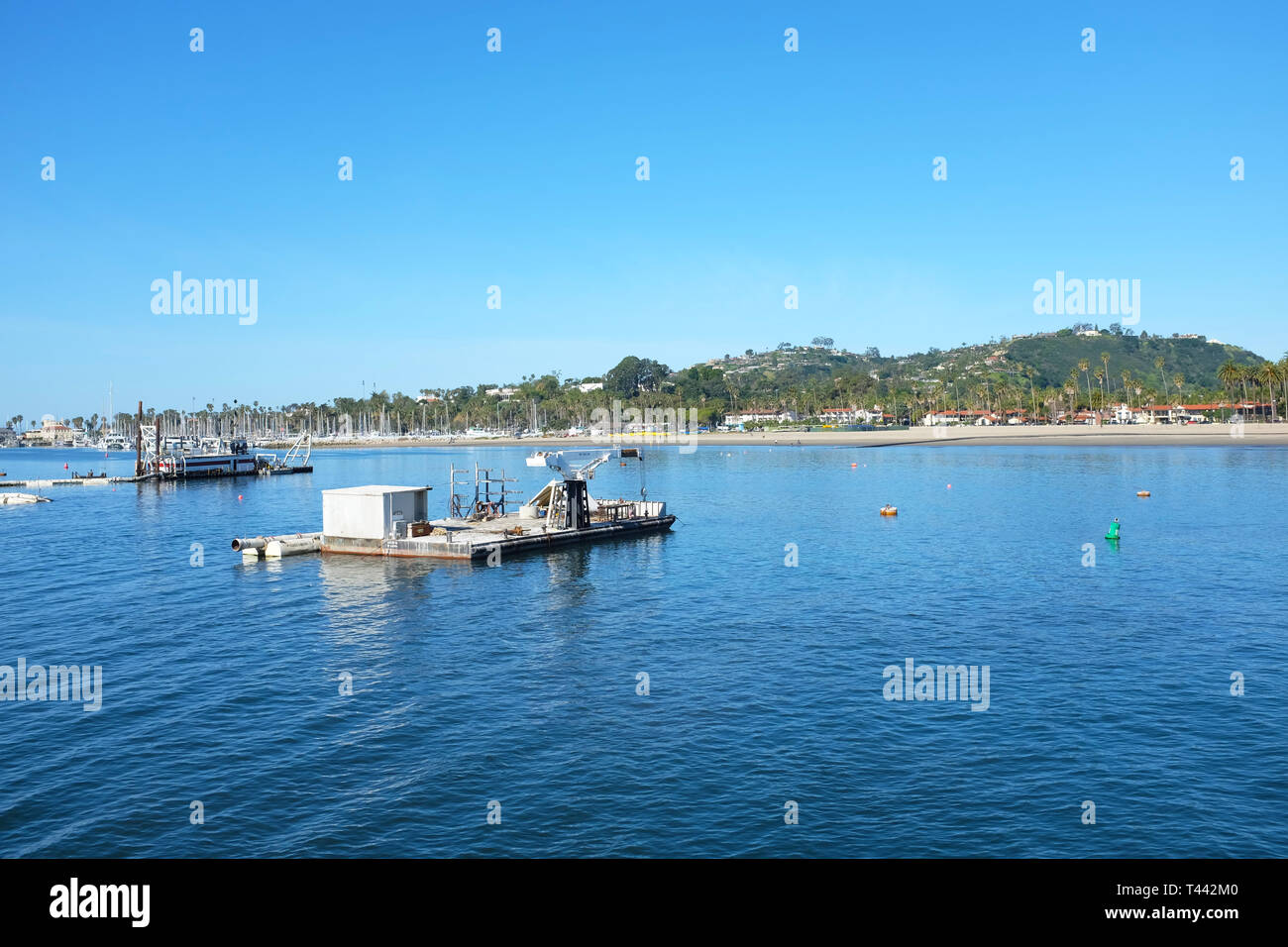 SANTA BARBARA, CALIFORNIA - APRIL 12, 2019: Santa Barbara Harbor ...