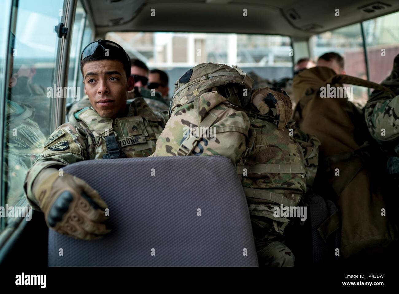 U.S. Army Sgt. Kaleb Young assigned to the East Africa Response Force ...