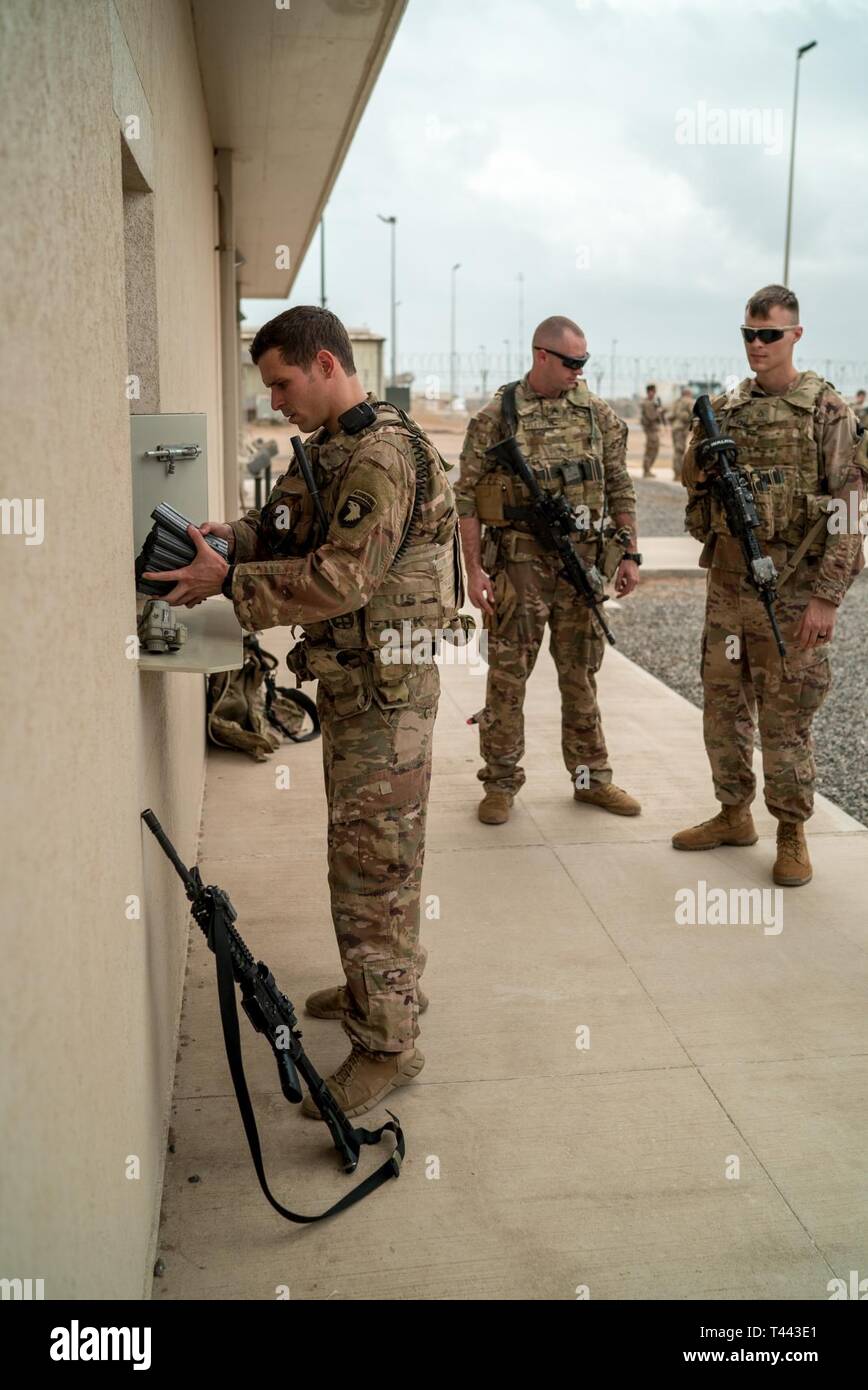 From left, U.S. Army Staff Sgt. Charles Witt, Sgt. Royce Fletcher, and ...