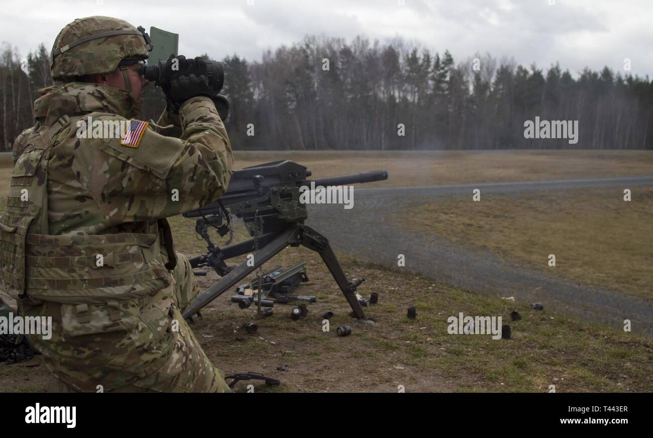 U.S. Army Spc. William Rider with 2nd Battalion, 34th Armored Regiment ...