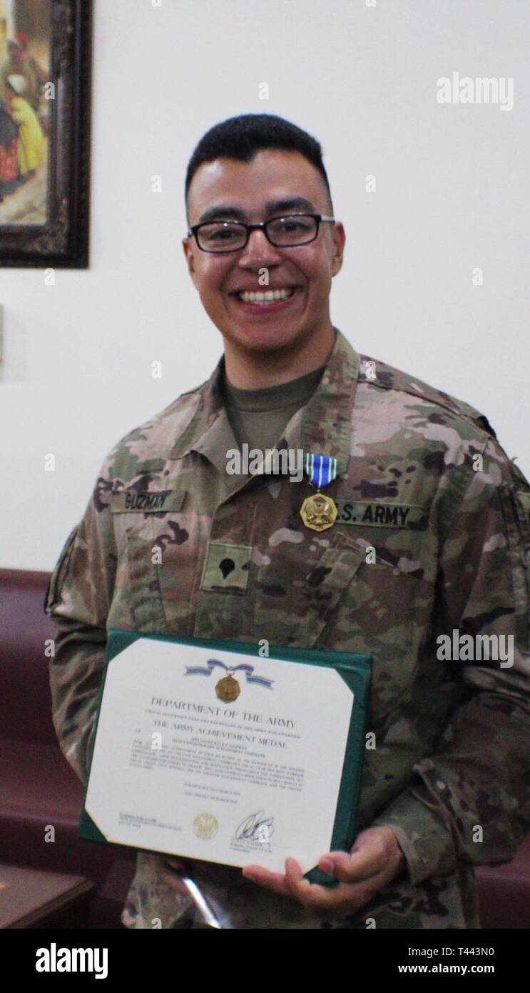 Spc. Kyle Guzman, 502d Human Resource Company, 300th Sustainment ...