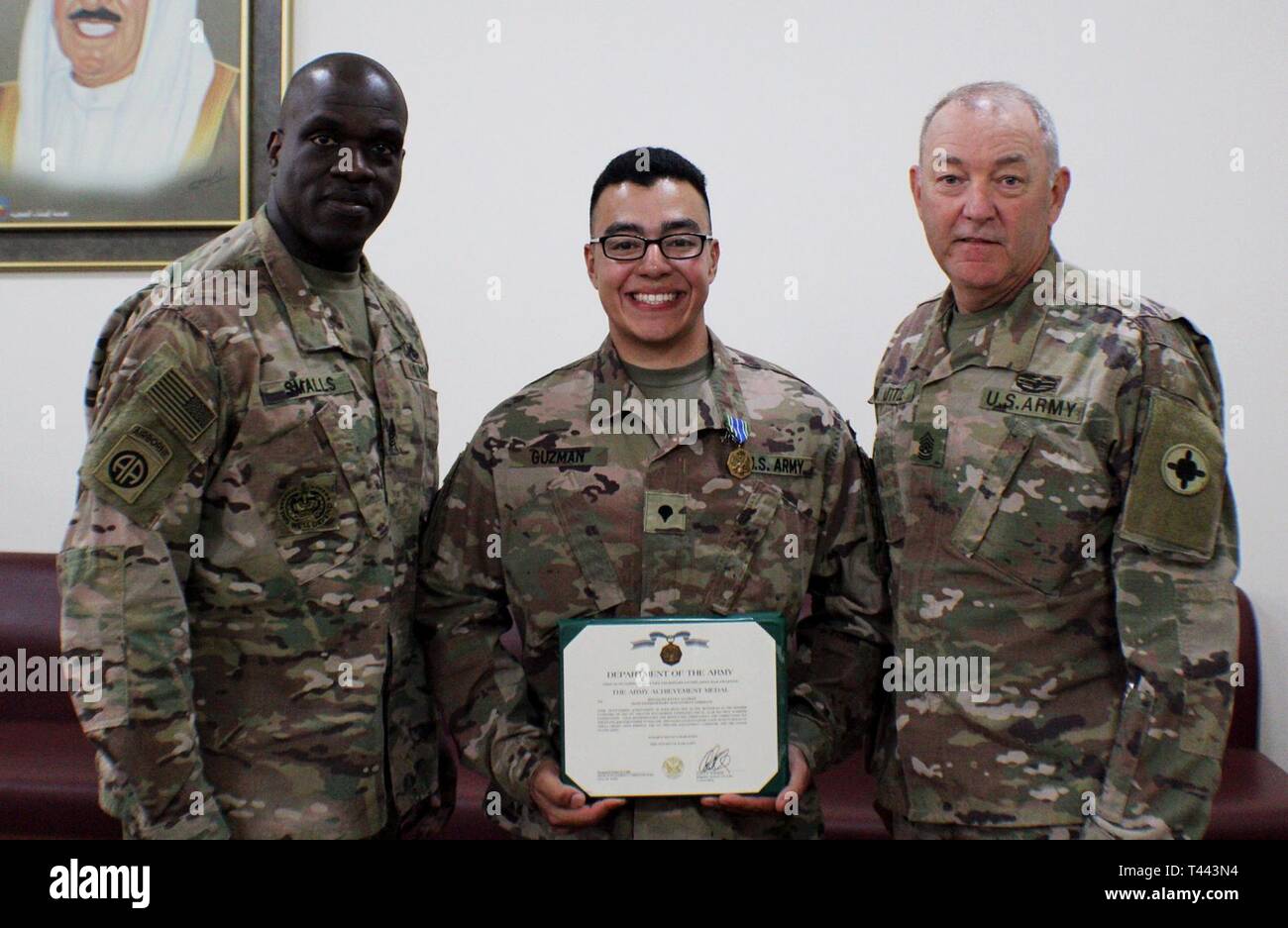 Spc. Kyle Guzman, 502d Human Resource Company, 300th Sustainment ...