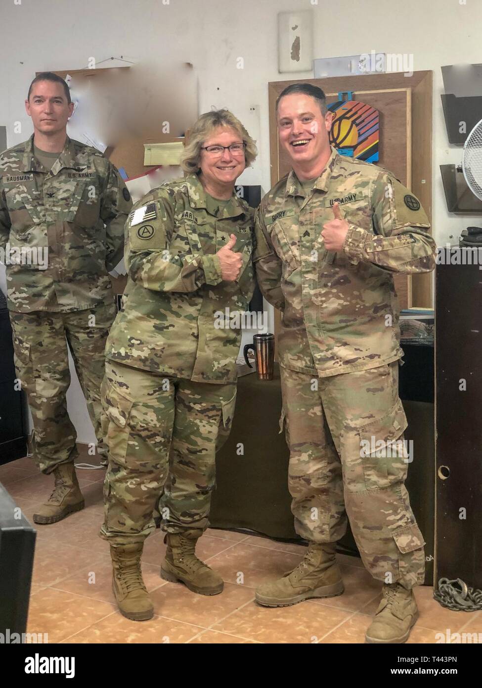 CAMP BUEHRING, Kuwait – U.S. Army Brig. Gen. Sharon Martin, Assistant ...